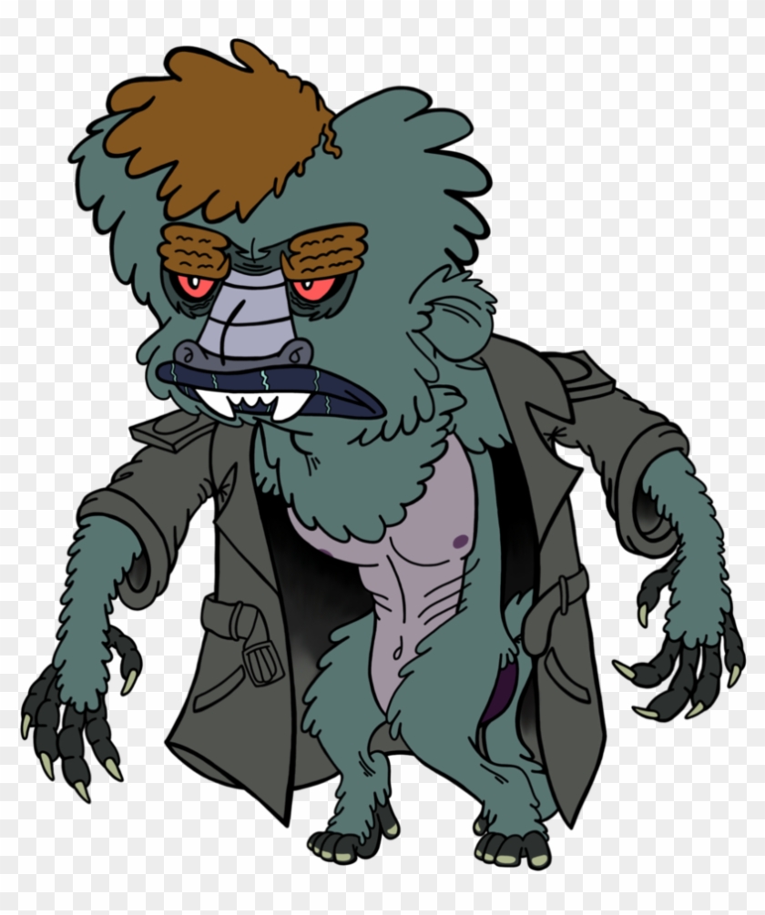 Project S - C - O - M - A - M , Werebaboon Model By - Cartoon - Free ...