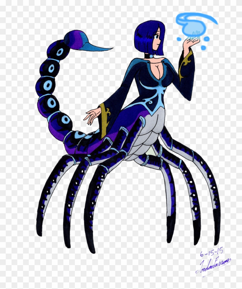 Sira The Scorpion Mage By Clinclang - Cartoon - Free Transparent PNG ...
