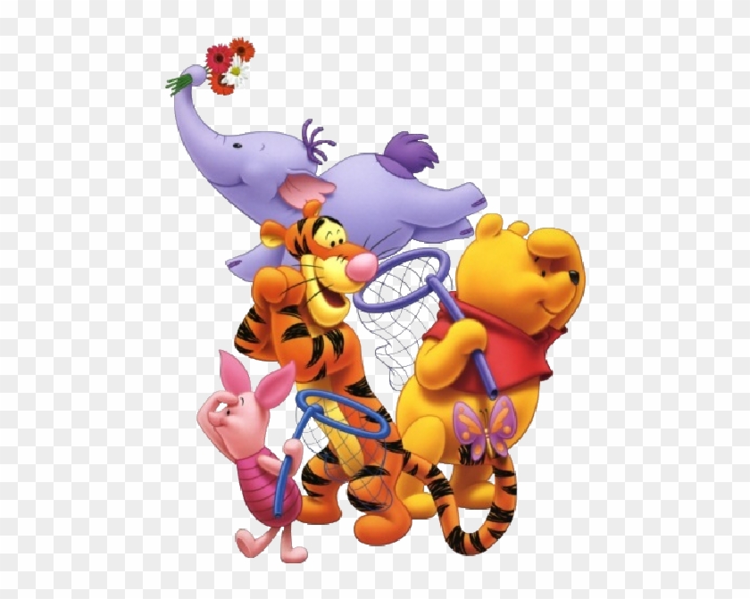 Winnie Pooh And Friends - Full Size PNG Clipart Images Download