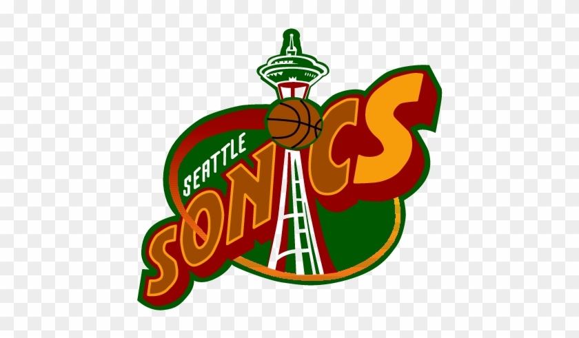 Seattle Supersonics - Seattle Sonics Old Logo - Full Size PNG Clipart ...