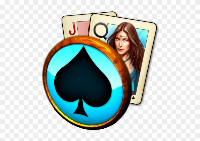 Spades - Hardwood Spades Free - Full Size PNG Clipart Images Download