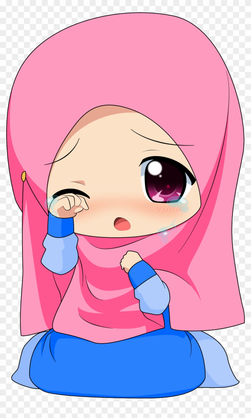 Chibi Muslimah 3 By Taj92 - Anime Chibi Muslimah - Full Size PNG ...