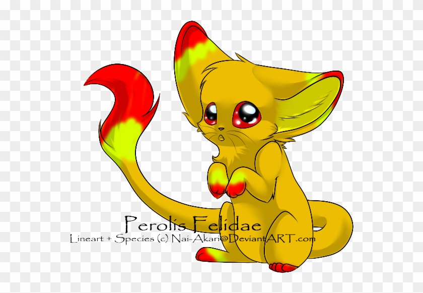 Fire Cat Like Thing - Cartoon - Free Transparent PNG Clipart Images ...