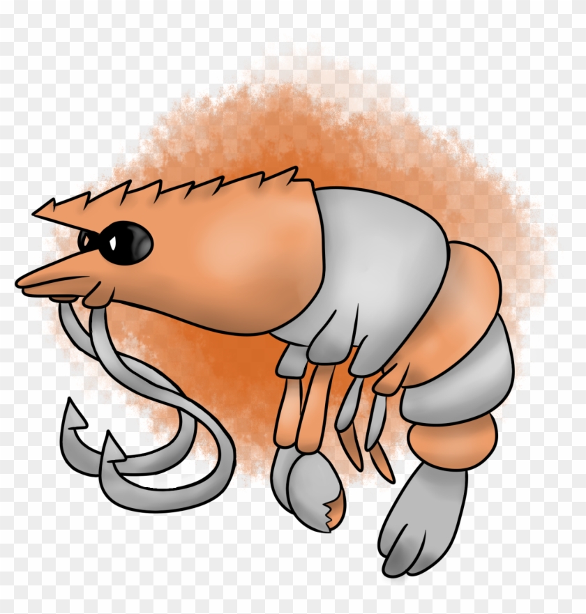 The Shrimp Fakemon By Nicolas4670 - Cartoon - Full Size PNG Clipart ...