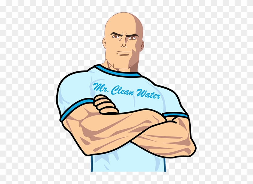 Clean Water - Mr Clean - Full Size PNG Clipart Images Download