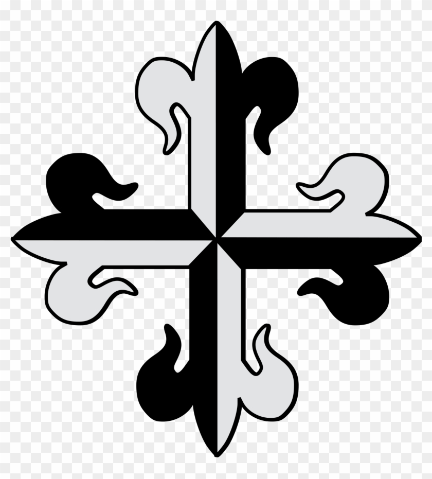 File Dominican Cross Svg Wikimedia Commons Rh Commons - Dominican Cross ...