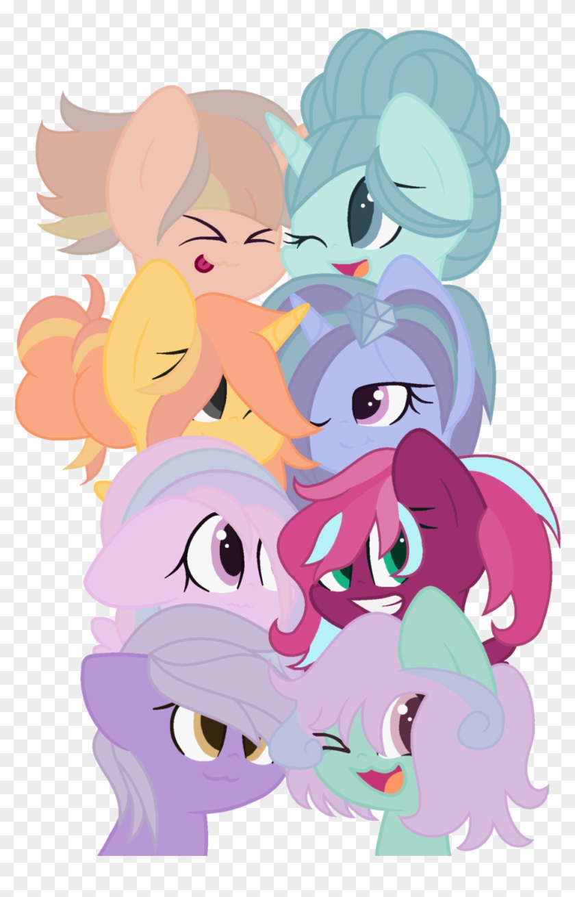 Mane 8 By Kuteepi Mane 8 By Kuteepi - Cartoon - Free Transparent PNG ...