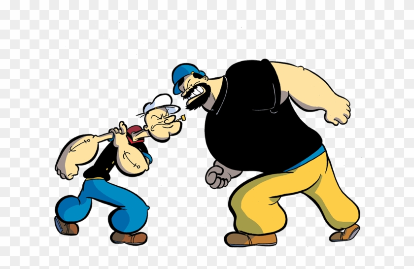 How To Teach A Child To Deal With A Bully - Popeye Bluto - Full Size ...