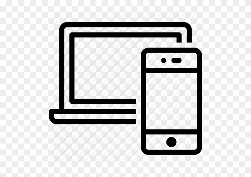 Display Clipart Smartphone Tablet - Responsive Web Design - Full Size ...