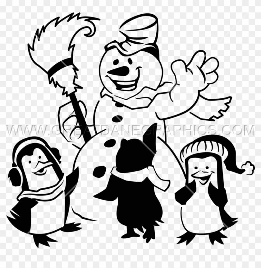 Snowman & Penguins - Snowman & Penguins - Free Transparent PNG Clipart ...