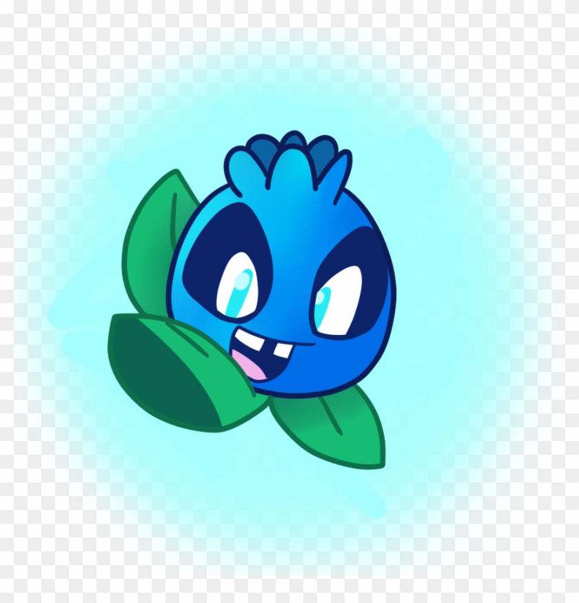 Electric Blueberry By Mariojoe11 - Plants Vs. Zombies - Full Size PNG ...