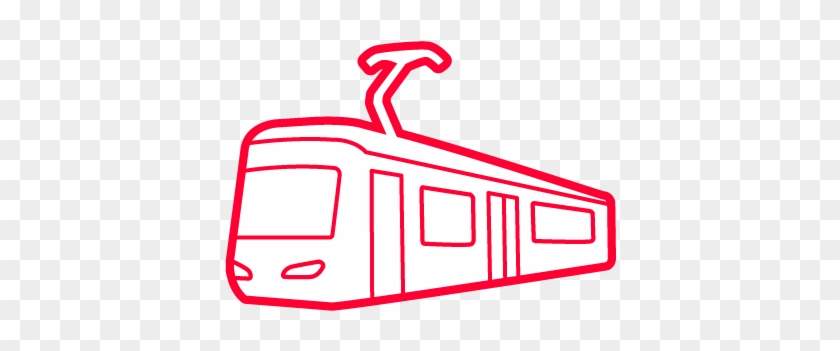 Ride A Tram - Trolley - Full Size PNG Clipart Images Download