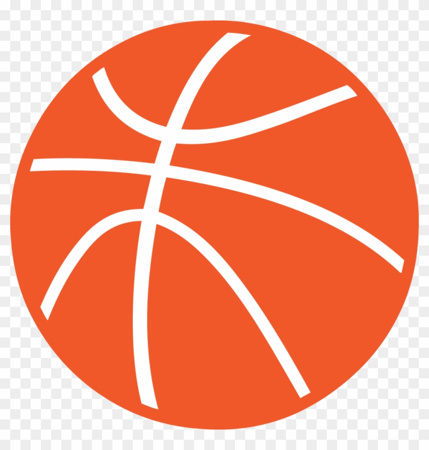 Half Basketball Clipart - Basketball Outline Vector - Full Size PNG ...