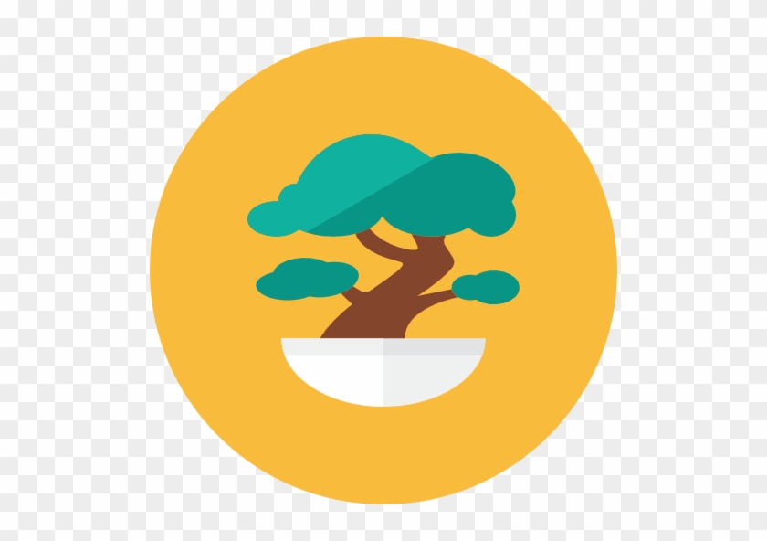 Bonsai Icon - Bonsai Icon - Full Size PNG Clipart Images Download