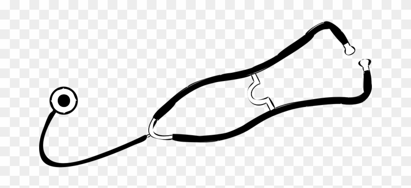 Stethoscope Tool Doctor Nurse Listen Medic - Stethoscope Clipart - Full ...