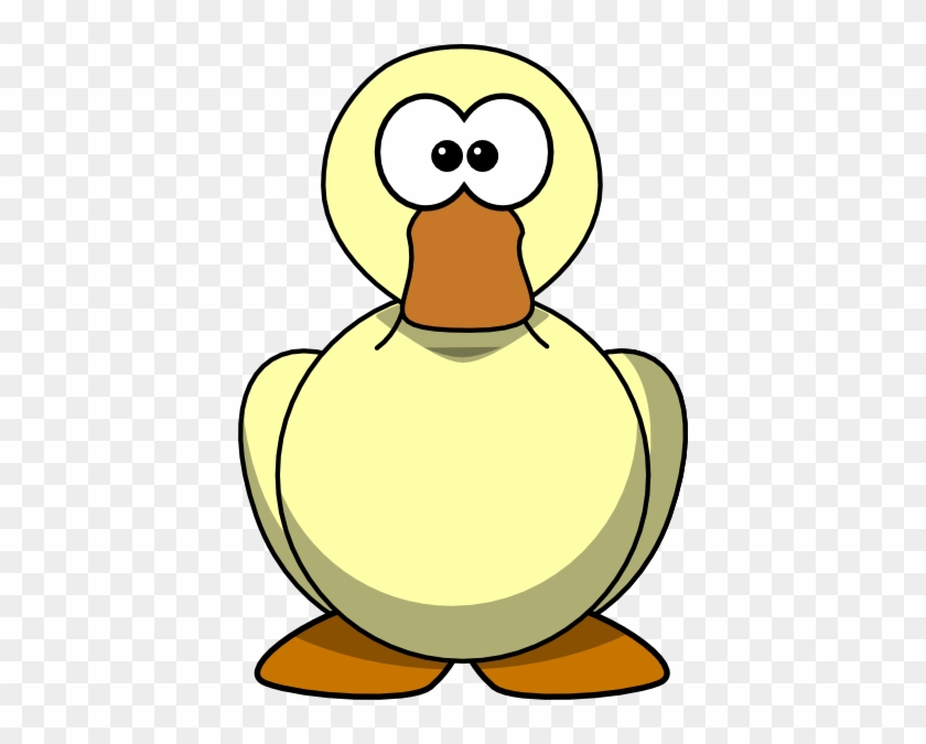 Cartoon Duck Big Eyes - Full Size PNG Clipart Images Download