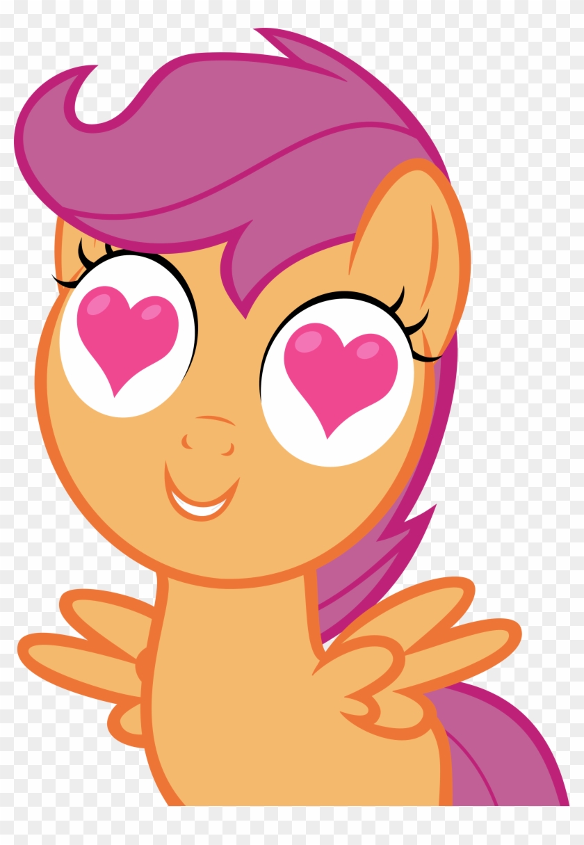 Googly Eyes Heart Love Clip Art - My Little Pony Heart Eyes - Full Size ...