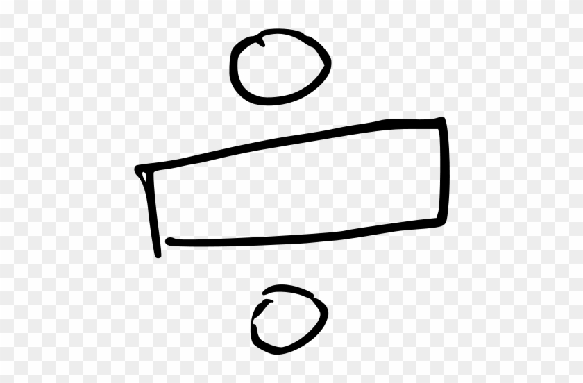 Cartoon Math Symbols - Division Sign Clip Art - Full Size PNG Clipart ...