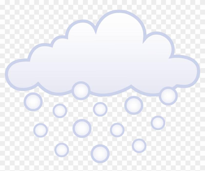 Snowflake Clipart Winter Weather - Snowing Cartoon - Full Size PNG ...