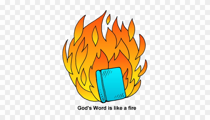 Word Fire - Burning Book Clip Art - Full Size PNG Clipart Images Download