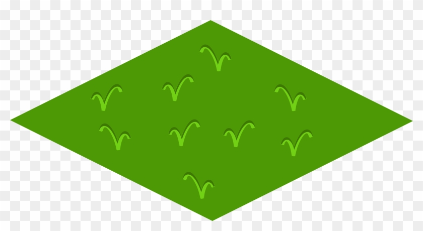 Grass - Isometric Floor Tile - Full Size PNG Clipart Images Download