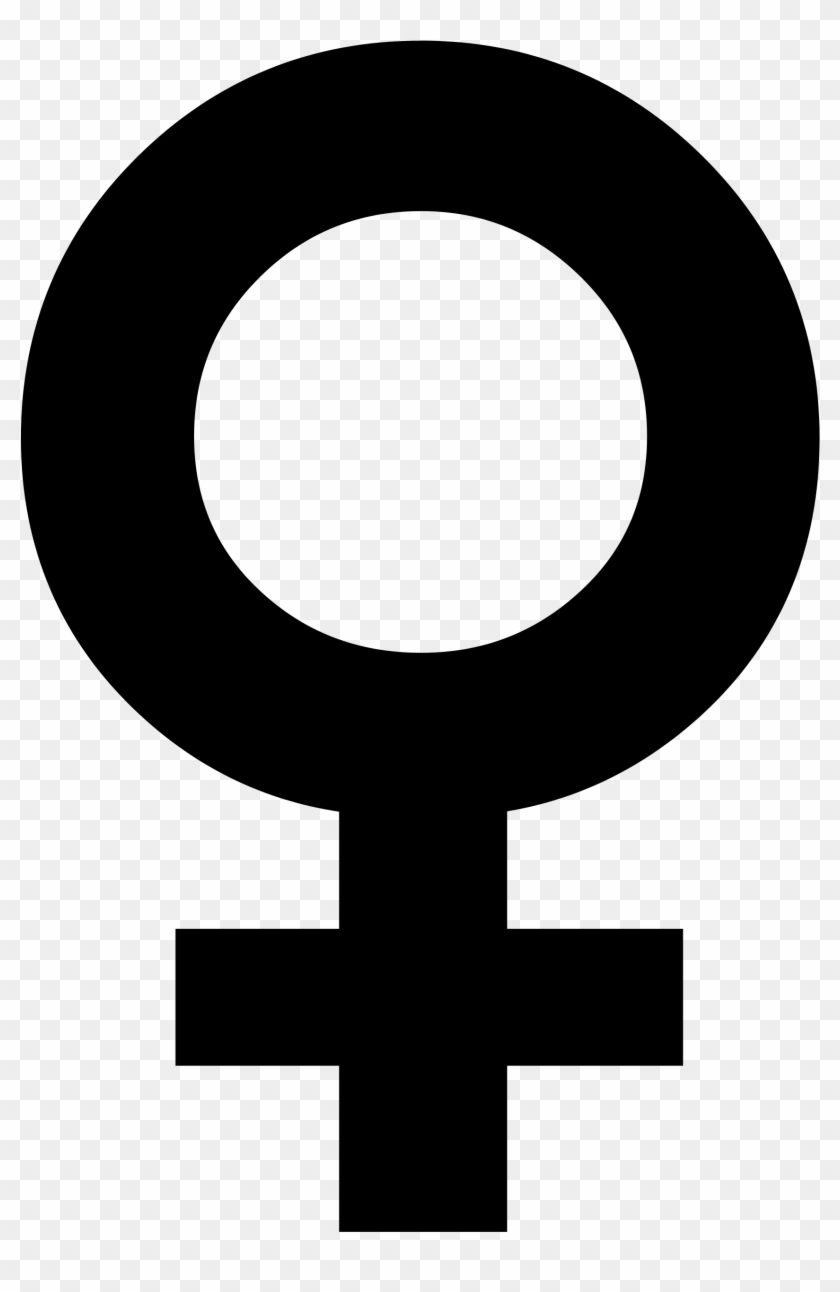 File - Female Symbol - Svg - Wikimedia Commons - Symbol For Women's ...