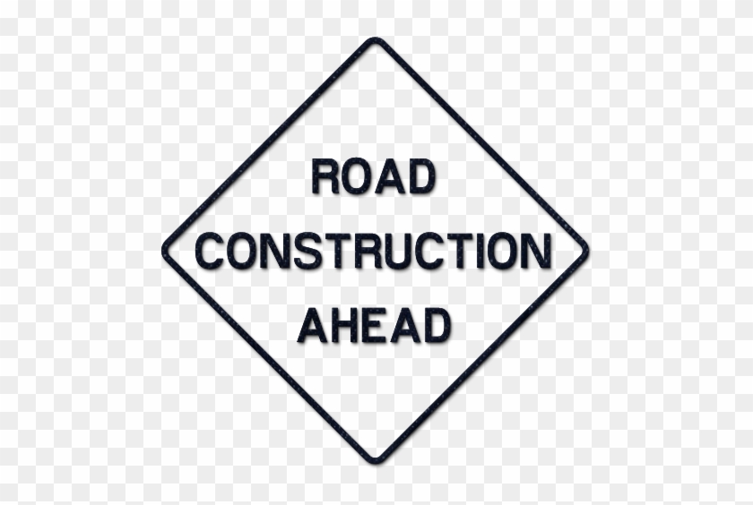 Road Work Ahead Sign Clip Art Clipart Collection - Black And White Road ...