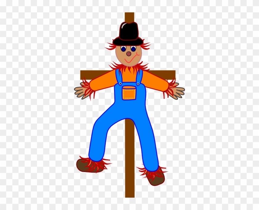 Clip Art Of Scarecrow - Full Size PNG Clipart Images Download