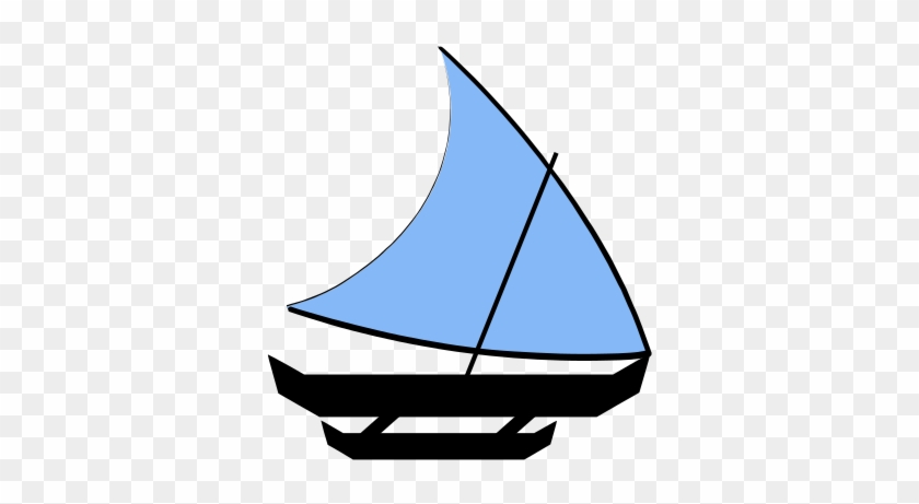 Sail-plan Of A Proa - Guam Proa Boat - Full Size PNG Clipart Images ...