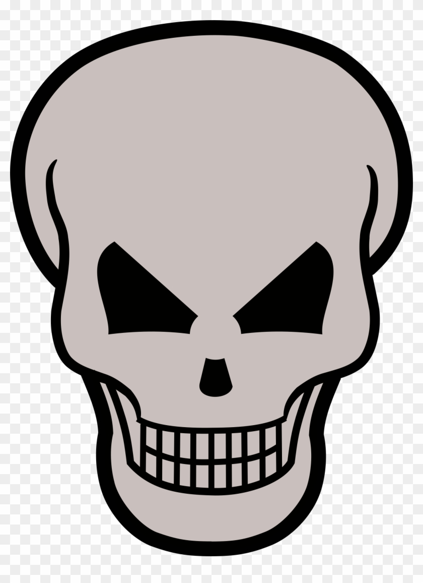 See Here Skull Clipart Transparent Background - Skull And Crossbones ...