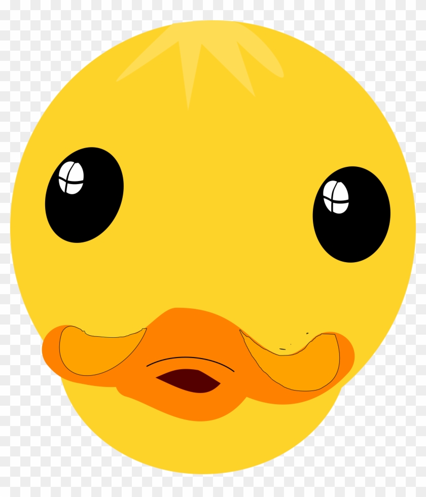 Clipart - - Duck Face Clipart - Full Size PNG Clipart Images Download