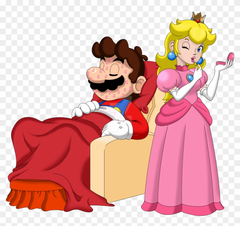 Sleeping With Kisses By Famousmari5 Sleeping With Kisses - Mariox Peach - Full Size PNG Clipart ...