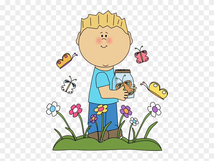 Spring Clip Art - Kids In Rain Clip Art - Full Size PNG Clipart Images ...