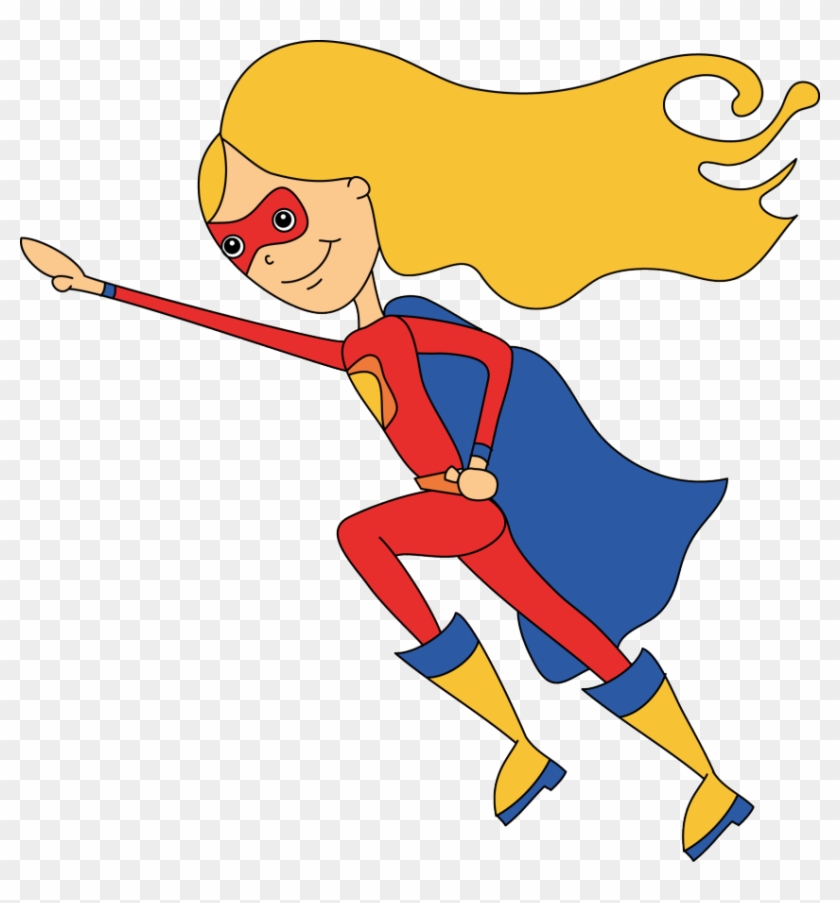Girl Super Hero Clip Art Clipart Panda Free Clipart - Superhero Clipart ...