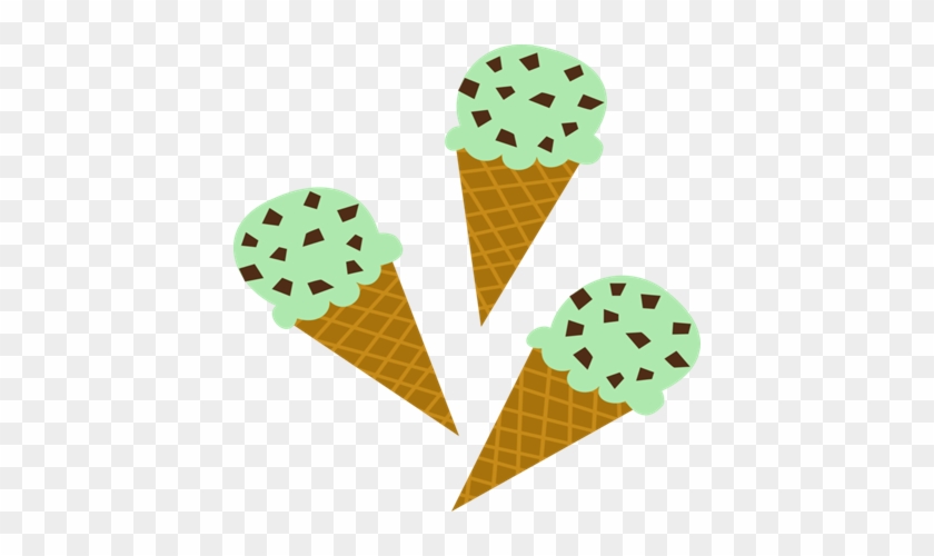 Mint Clipart Mint Chocolate Chip - Ice Cream Cutie Mark - Full Size PNG ...