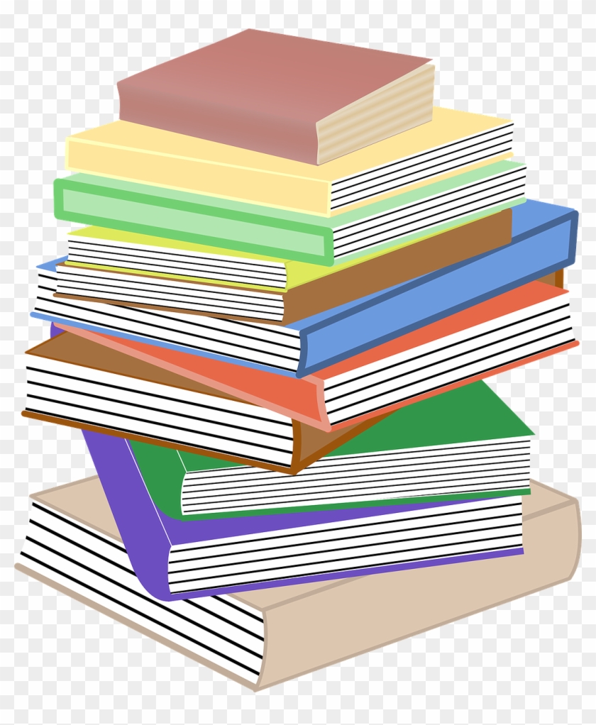 Cartoon Stack Of Books - Under-representation Of Women Superintendents ...