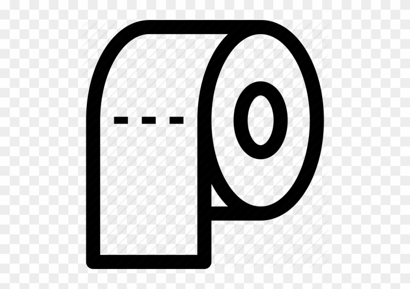 Paper - Toilet Paper Roll Icon - Full Size PNG Clipart Images Download