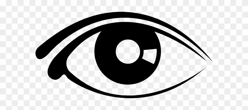 Eye Clip Art - Positive And Negative Space Eye - Full Size PNG Clipart ...