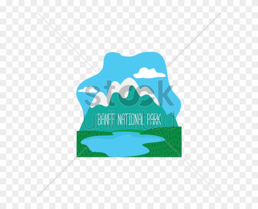 Banff National Park Vector Image - Banff National Park - Full Size PNG ...