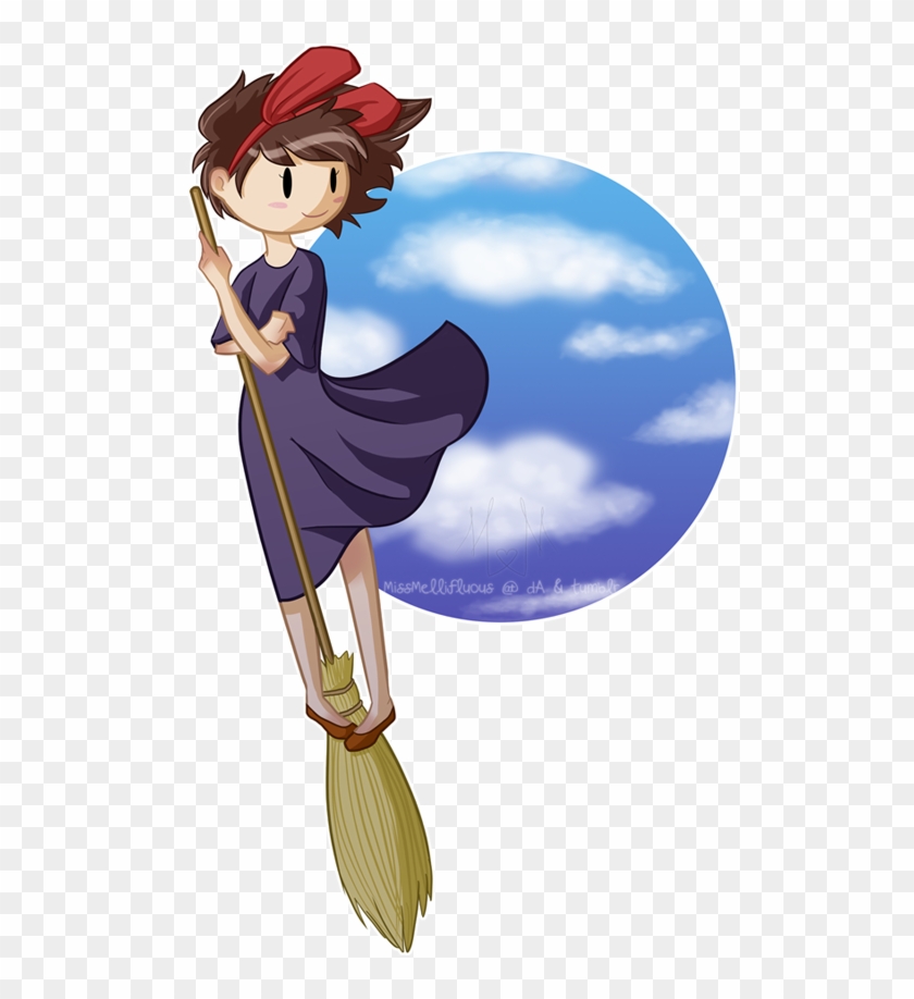 Kiki's Delivery Service By Missmellifluous - Cartoon - Free Transparent ...