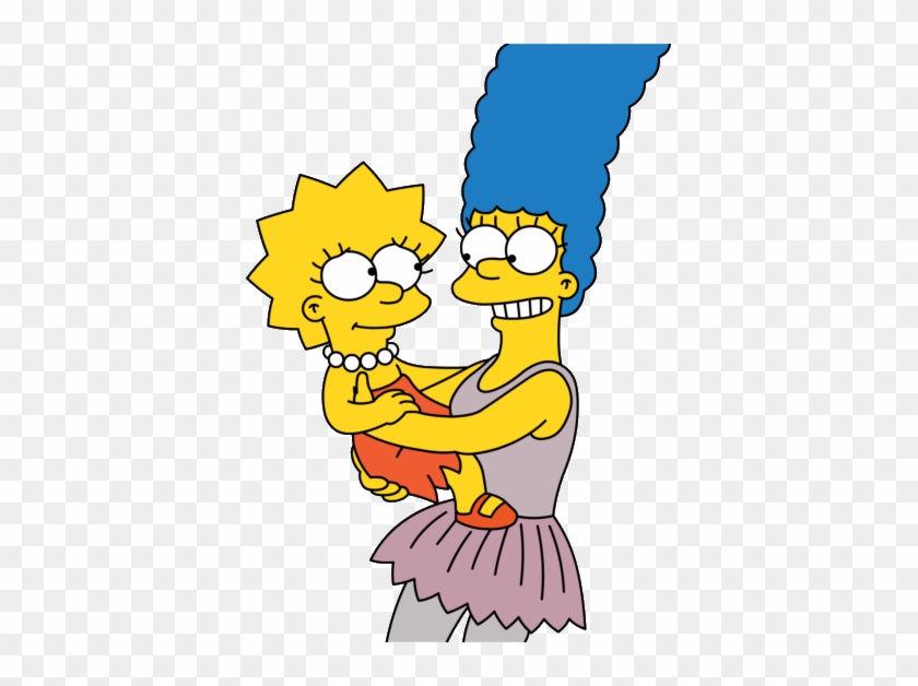 Lisa And Marge By Jh622 - Marge And Lisa Simpson - Full Size PNG ...