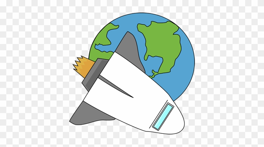 Space Shuttle Flying Away From - Clip Art - Free Transparent PNG ...