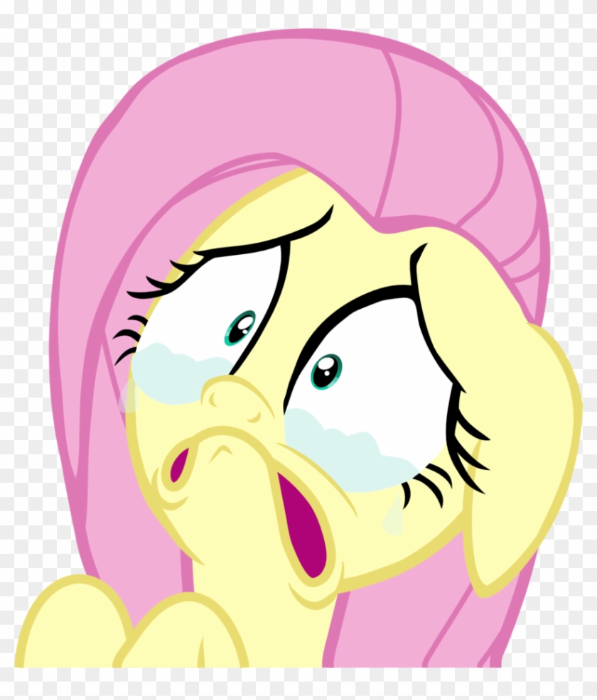 Fluttershy Is Going To Cry By Mighty355 - Fluttershy Crying Face - Full Size PNG Clipart Images ...