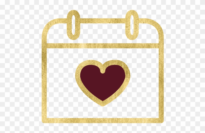 Calendar With Heart - Heart - Free Transparent PNG Clipart Images Download