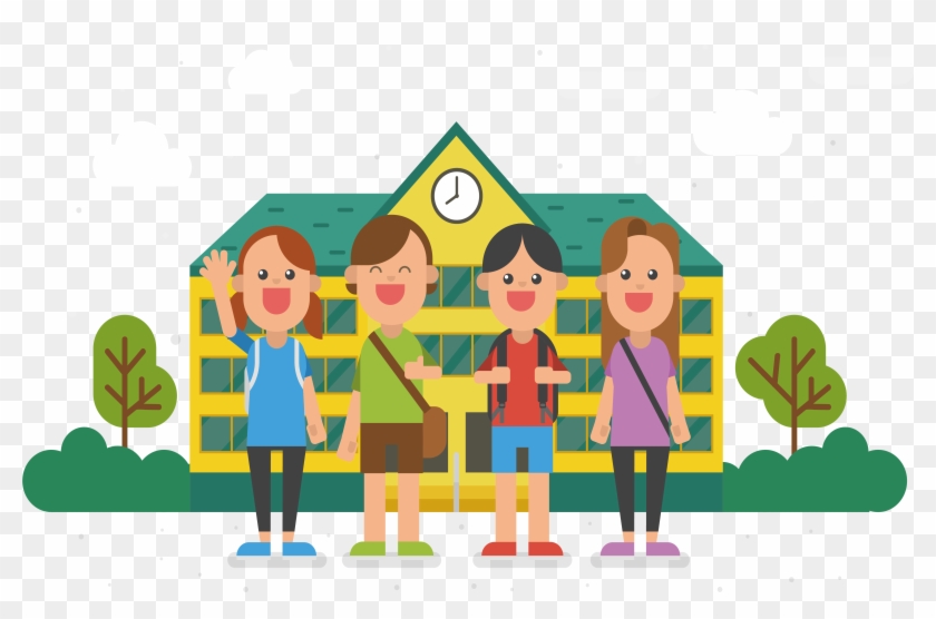 School Clip Art - School Vector Png - Full Size PNG Clipart Images Download