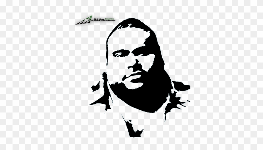 Big Pun Stencil Psd - Big Pun - Full Size PNG Clipart Images Download