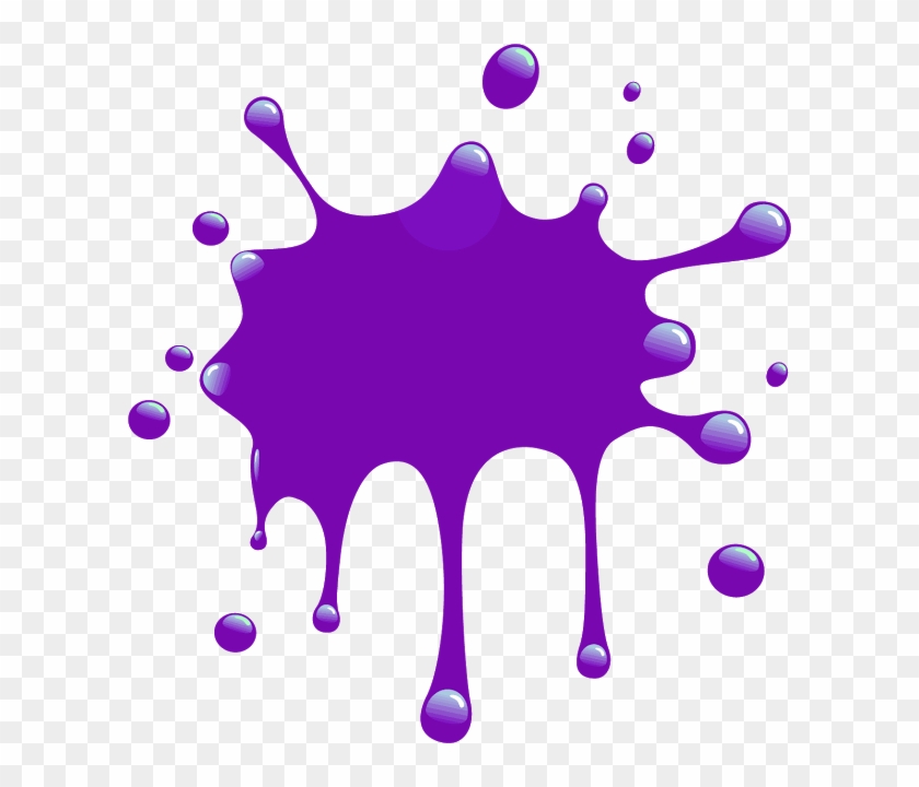 Color Splat Transparent Clipart - Paint Splatter Clip Art - Full Size ...