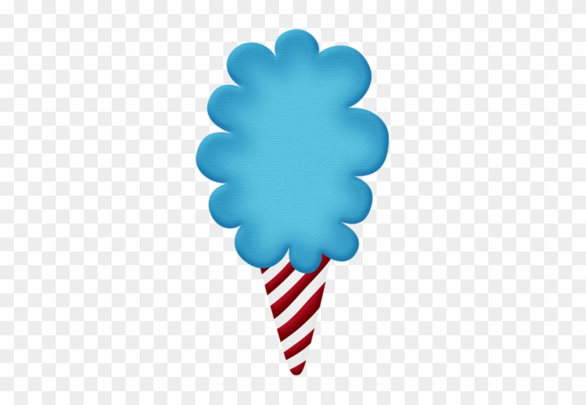 Aw Circus Cotton Candy Blue - Clip Art - Free Transparent PNG Clipart ...