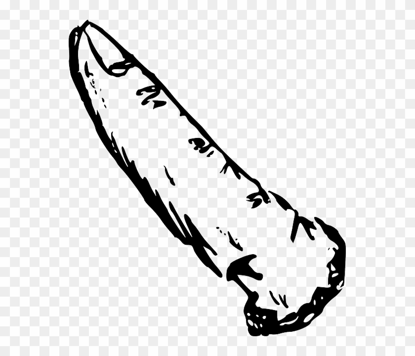 Part, Outline, Cartoon, Finger, Body, Index, Fingers - Finger Black And ...