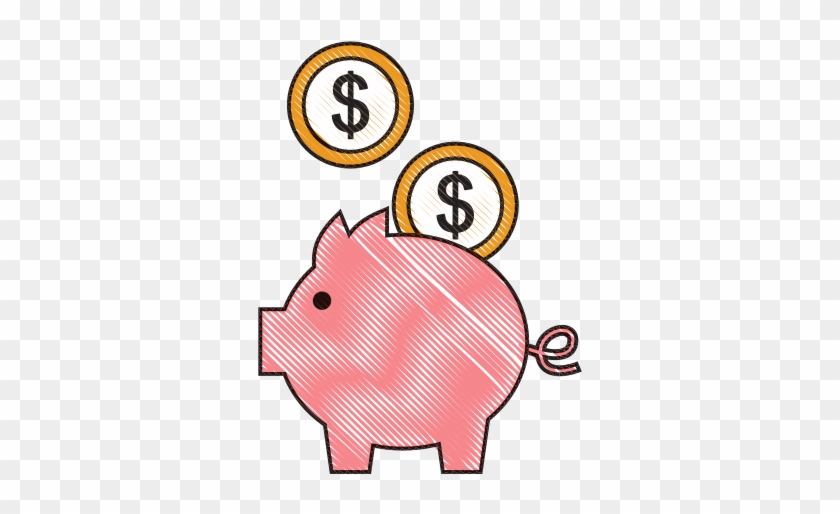 Piggy Savings Isolated Icon - Saving - Free Transparent PNG Clipart ...